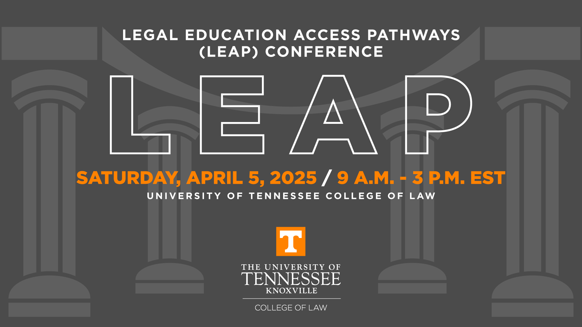 Legal Education Access Pathways Conference (LEAP) - Winston College of Law
